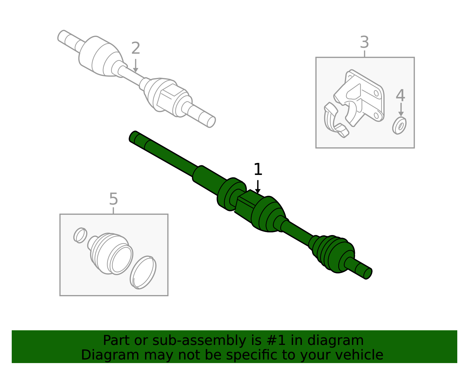 2010-2016 Volvo XC60 Axle Assembly 36051324 | TascaParts.com