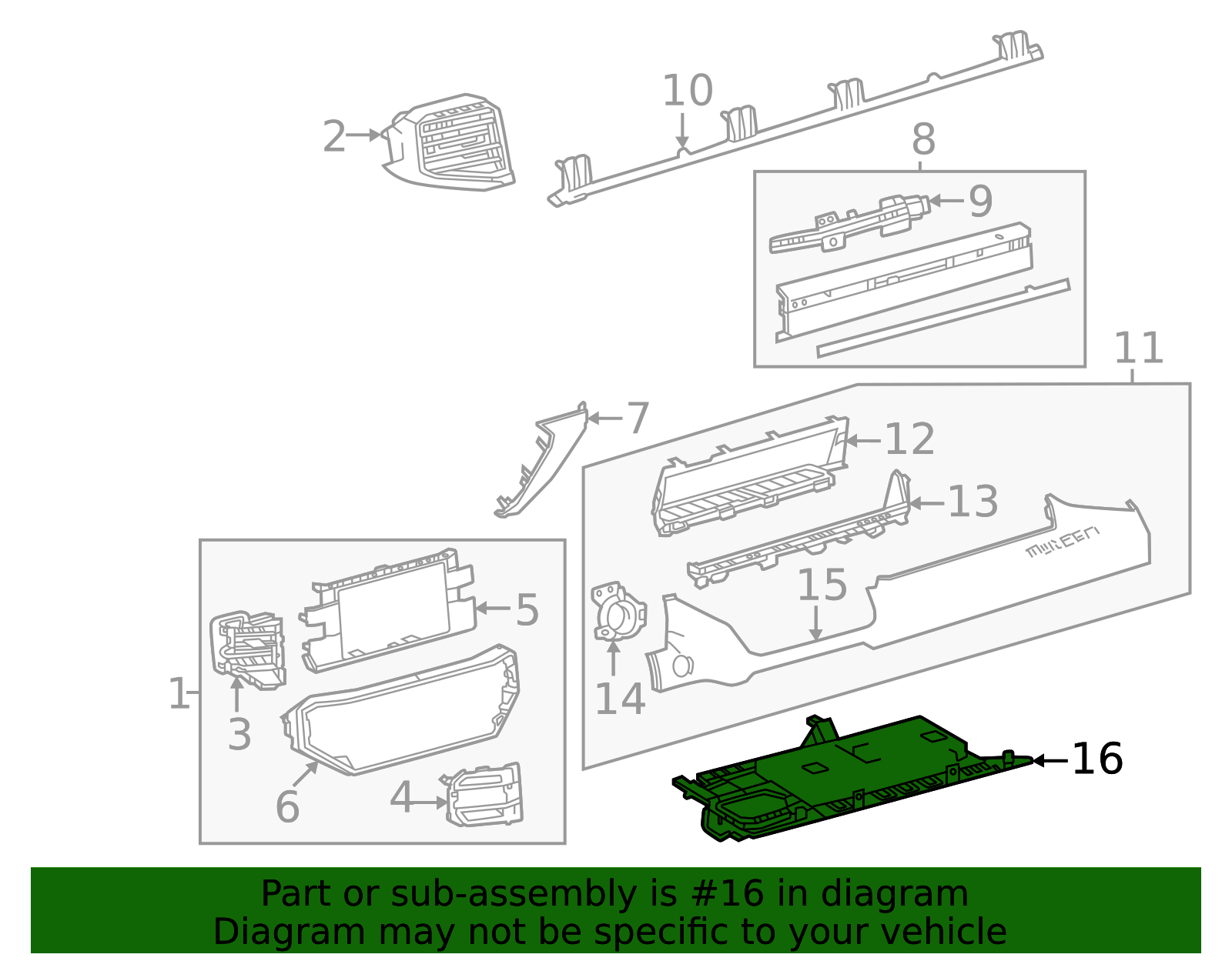 2022-2025 Toyota Under Cover 55607-0C050-C0 | Lithia Toyota Parts