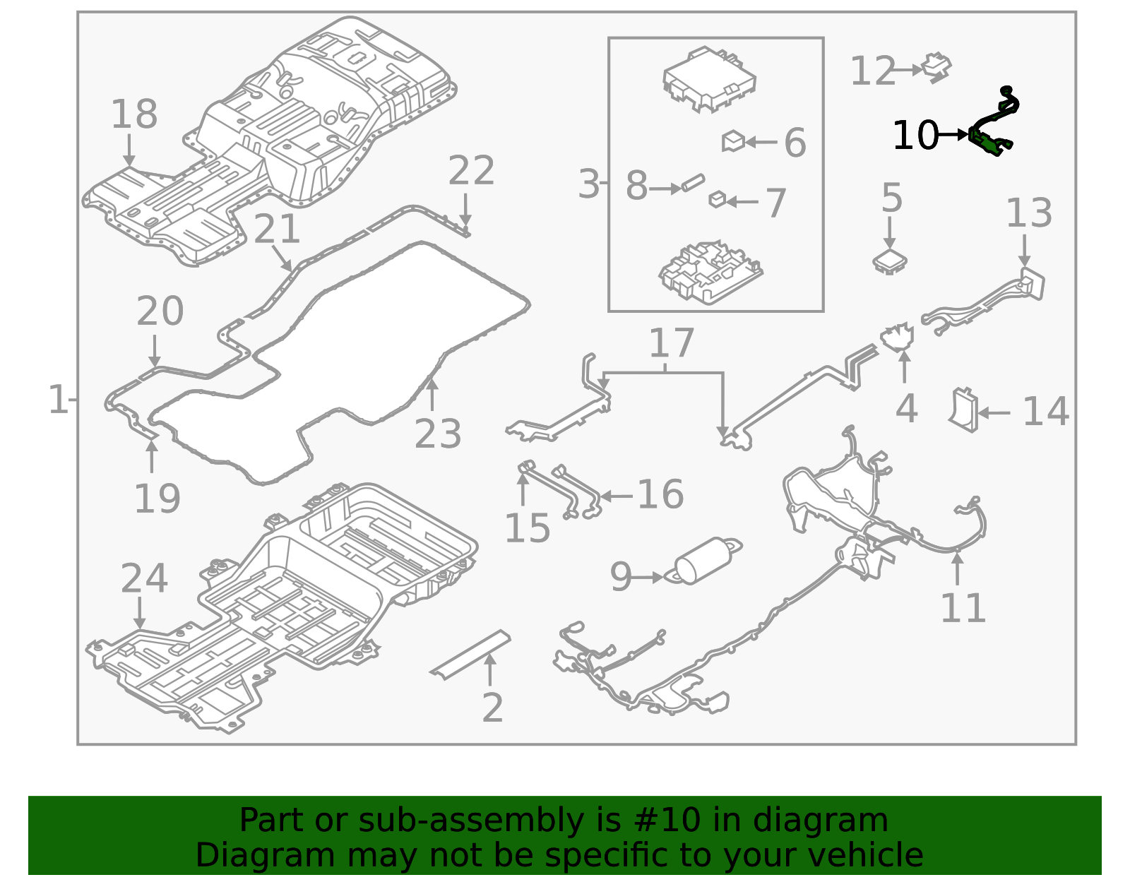 2020 Hyundai Ioniq Harness 37537-G7600 | QuirkParts