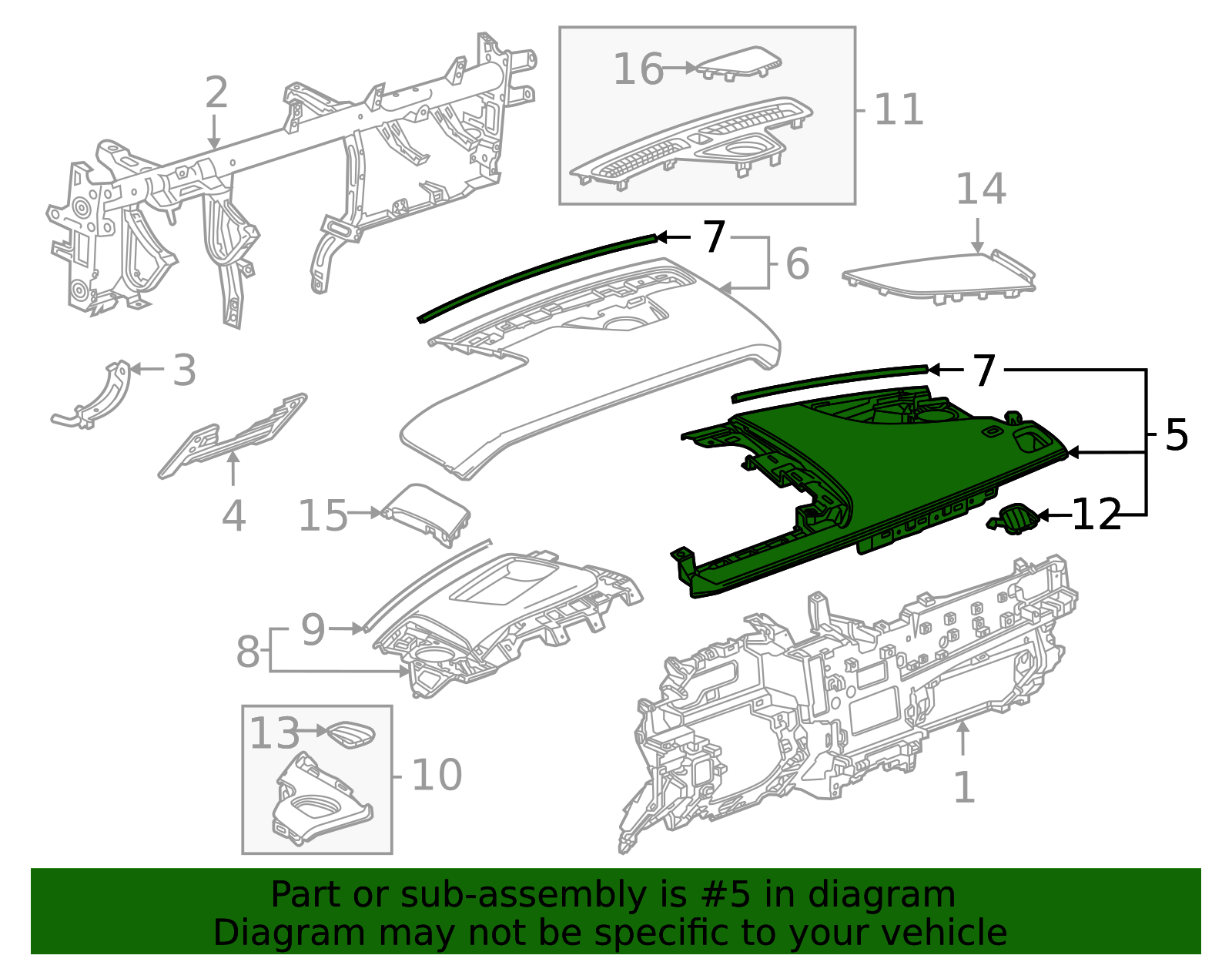 87842996 - Upper Trim Panel | Partners Chevy