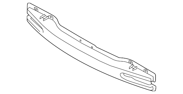 86631-4C500 - Impact Bar 2014-2015 Kia Optima | Kia.Parts Store