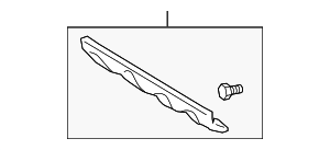Genuine Toyota Valance Panel part# 53901-35150-B0 for 2003-2005 Toyota ...