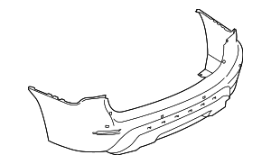 2019-2020 Nissan Pathfinder Bumper Cover 62022-9CZ0H | OEM Parts Online