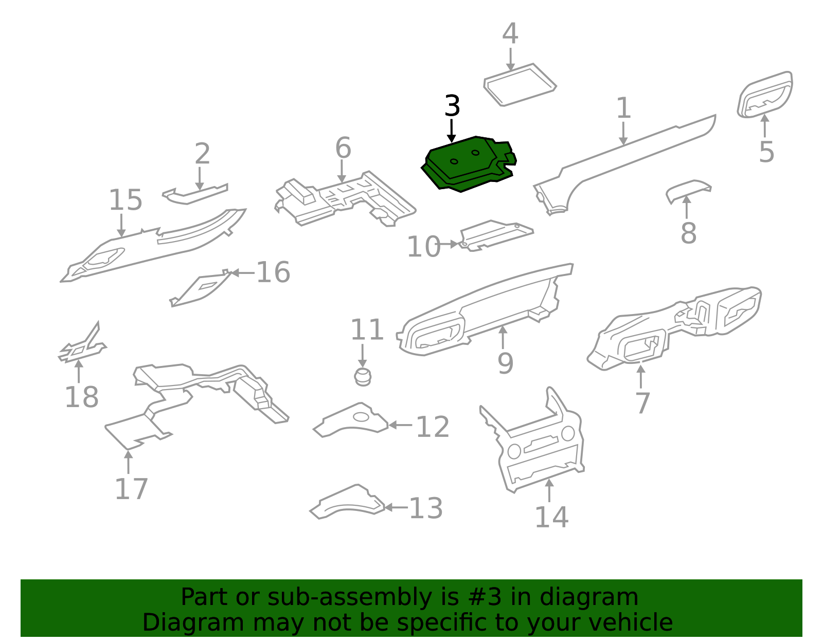 2020-2024 Ford Explorer | Utility Box | LB5Z-7813546-BA | Walls' Ford Parts