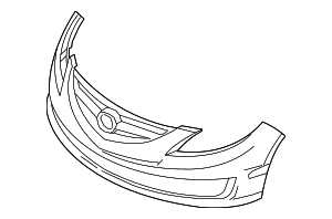 2009-2013 Mazda 6 | Bumper Cover | GSYL-50-031C-BB | OEM Vehicle Parts