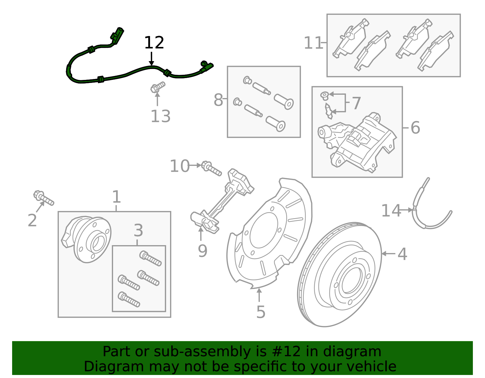 2018-2022 Ford EcoSport Motorcraft™ ABS Sensor BRAB-504 | Miracle Ford ...