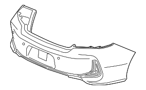 71501-T2F-A50ZZ - Bumper Cover | Genuine Honda Parts