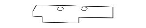 71505-T3L-A50 - 2016-2017 Honda Accord - Bracket R Rear Bumper Side ...