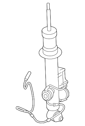 37126796859 - 2011-2016 BMW Shock Absorber (37-12-6-796-859) | BMW of ...