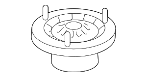 2011-2018 BMW | Suspension Shock Absorber Mount | 33506776140 | BMW OEM ...
