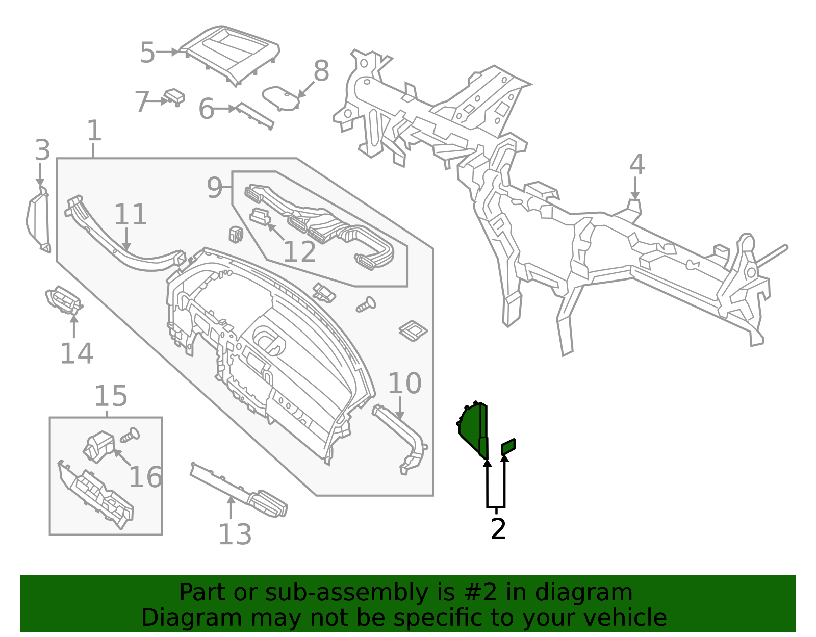 2022-2024 Hyundai Ioniq 5 Side Cover 84785-GI000-YGU | MotorMotor