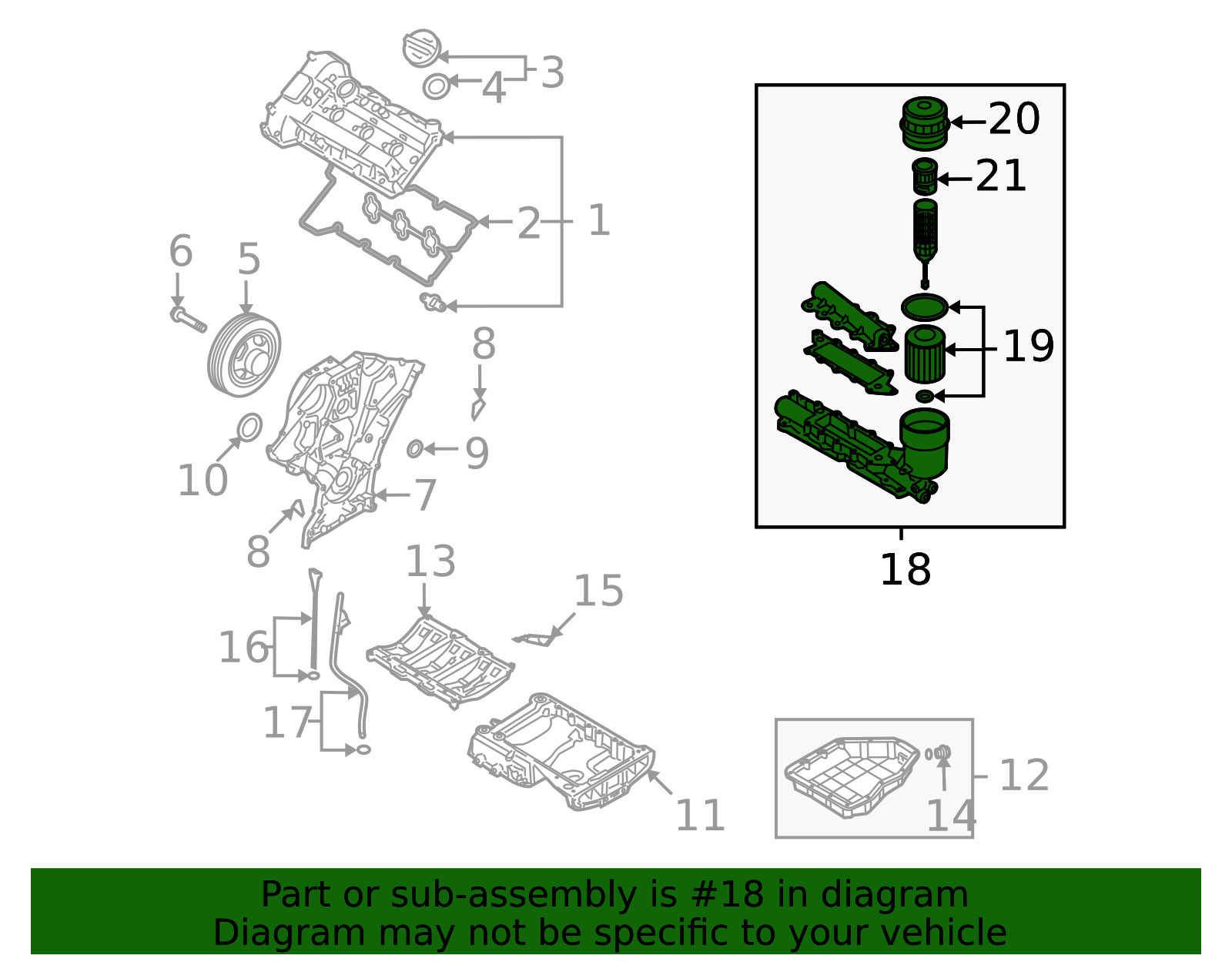 26300-3C261 - High-Quality Engine Oil Filter Housing for 2009-2012 ...