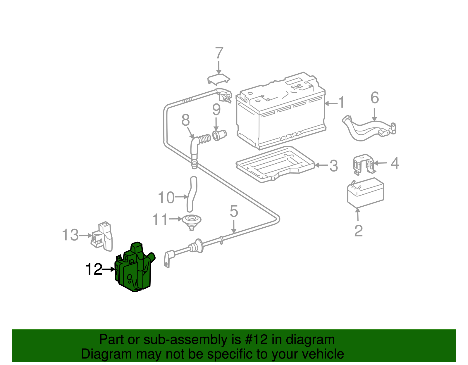 164-540-08-50 - Junction Block 2010-2012 Mercedes-Benz | Mercedes-Benz ...