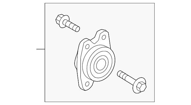 2017-2025 Audi Rear Wheel Bearing 8W0-407-625-G | OEM Parts Online