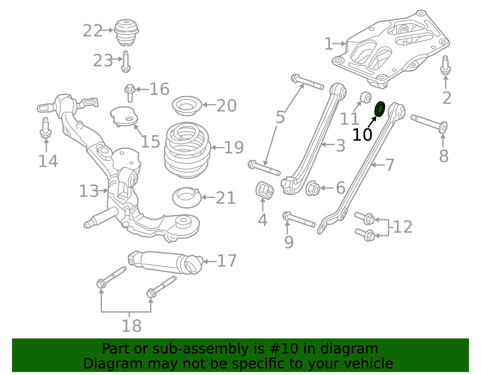 2013-2022 Mopar Lower Control Arm Washer 06510875AA | Mopar Parts Canada