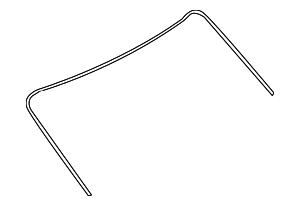 Genuine OEM Reveal Molding Part# 65158FJ000 Fits 2012-2021 Subaru: Up ...
