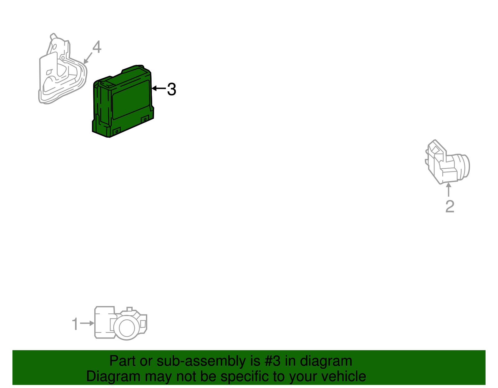 39670-TVA-A35 - 2021-2022 Honda Accord - Module | Honda Parts Cheap