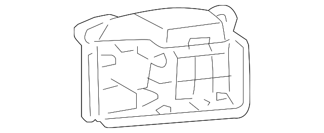 55921-48011 - Heater Control Retainer - 2001-2007 Toyota Highlander ...