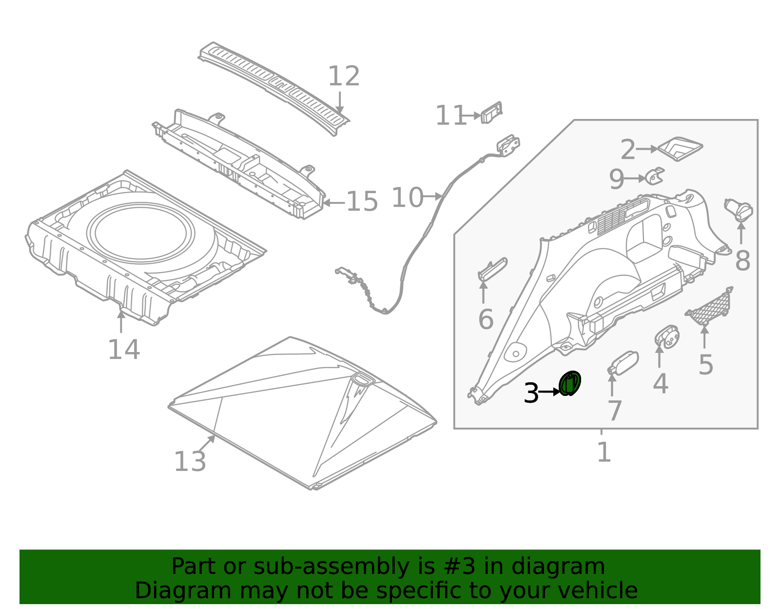 Hyundai - 85795-T6000-UBL - Hook - 2021-2025 Genesis | OEM Hyundai ...