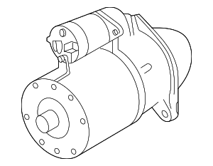 2007-2017 GM Starter 12609317 GM | GMPartsDirect.com