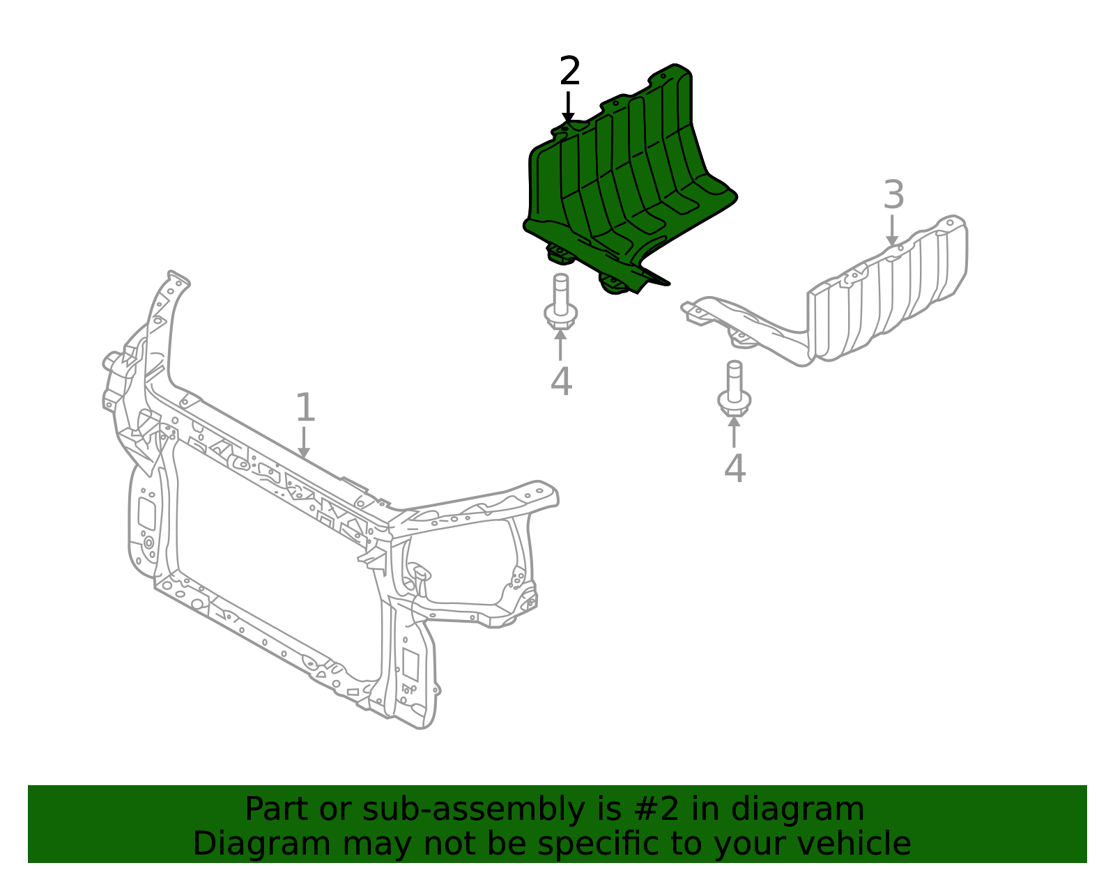29120-2K000 - Under Cover 2010-2011 Kia Soul | Kia.Parts Store