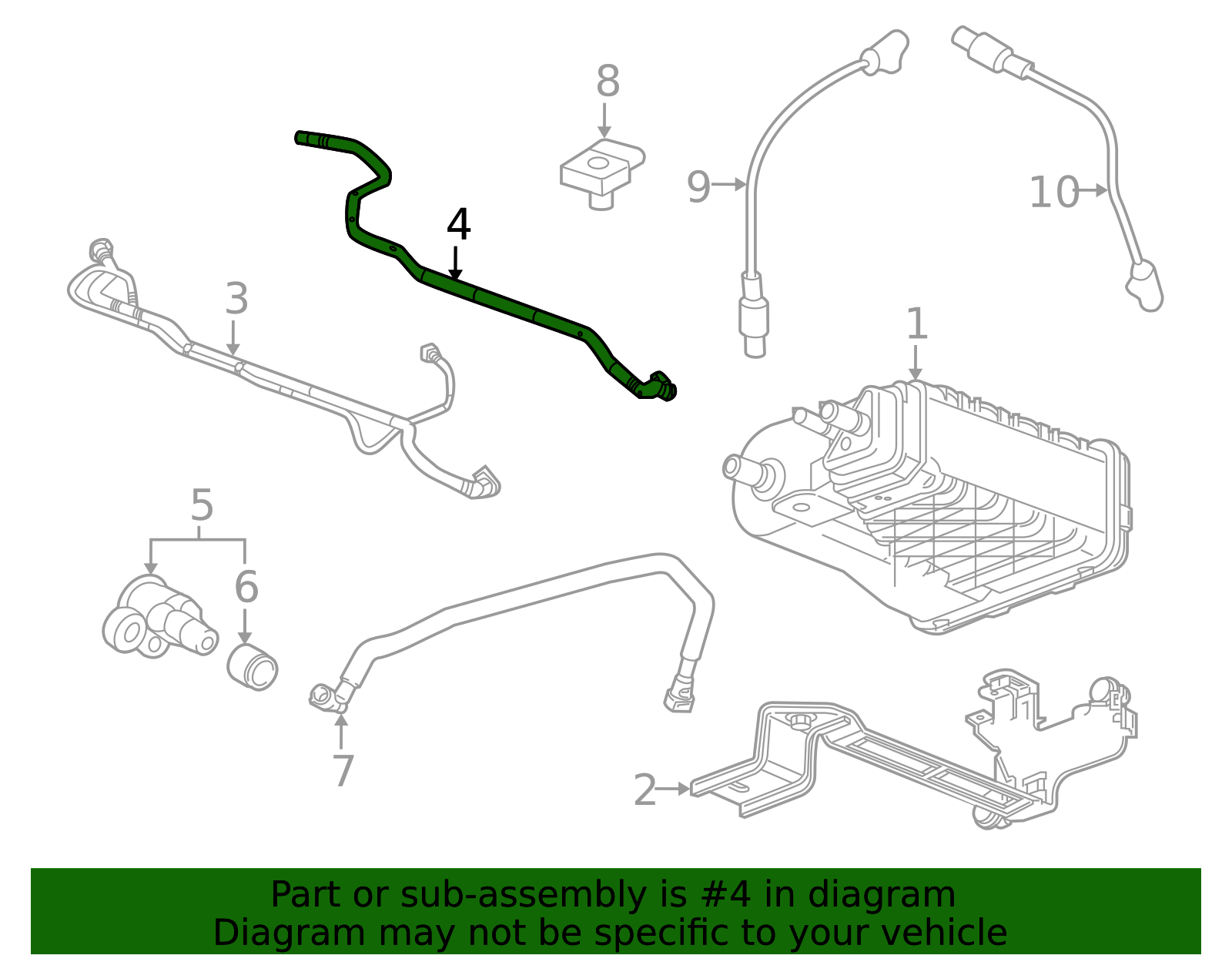 85011699 - Canister Hose | Partners Chevy