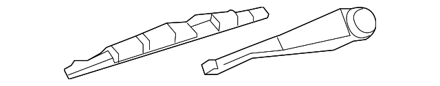 2018-2024 Chevrolet Rear Window Wiper Blade, 13.18 in 84148861 GM ...