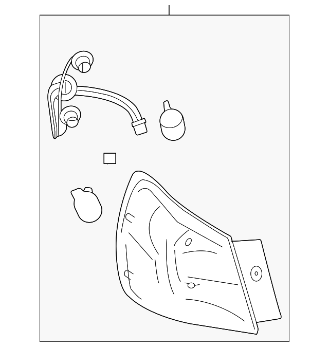 26550-JM00A - Tail Lamp Assembly - 2008-2015 Nissan | Conicelli Nissan