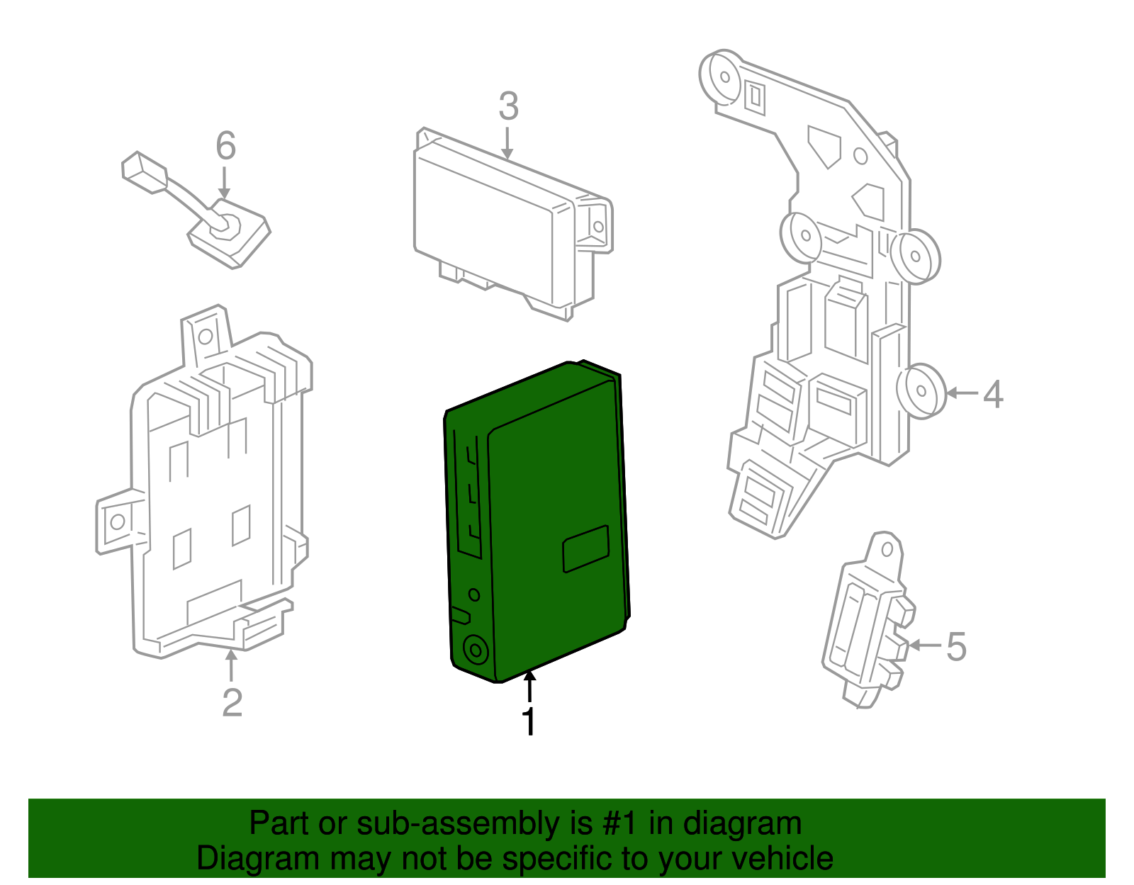 2017-2020 GM Control Module 84128418 | Applegate Chevrolet Parts