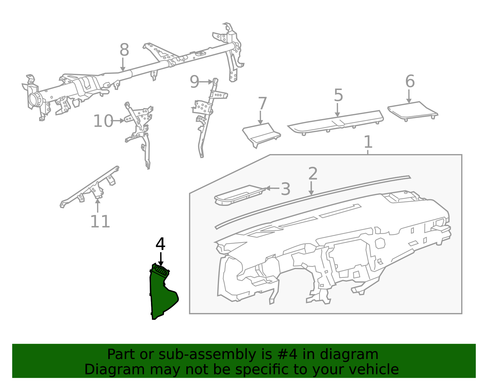 55318-AQ010-C0 - High-Quality Side Panel for 2025 Toyota Camry ...
