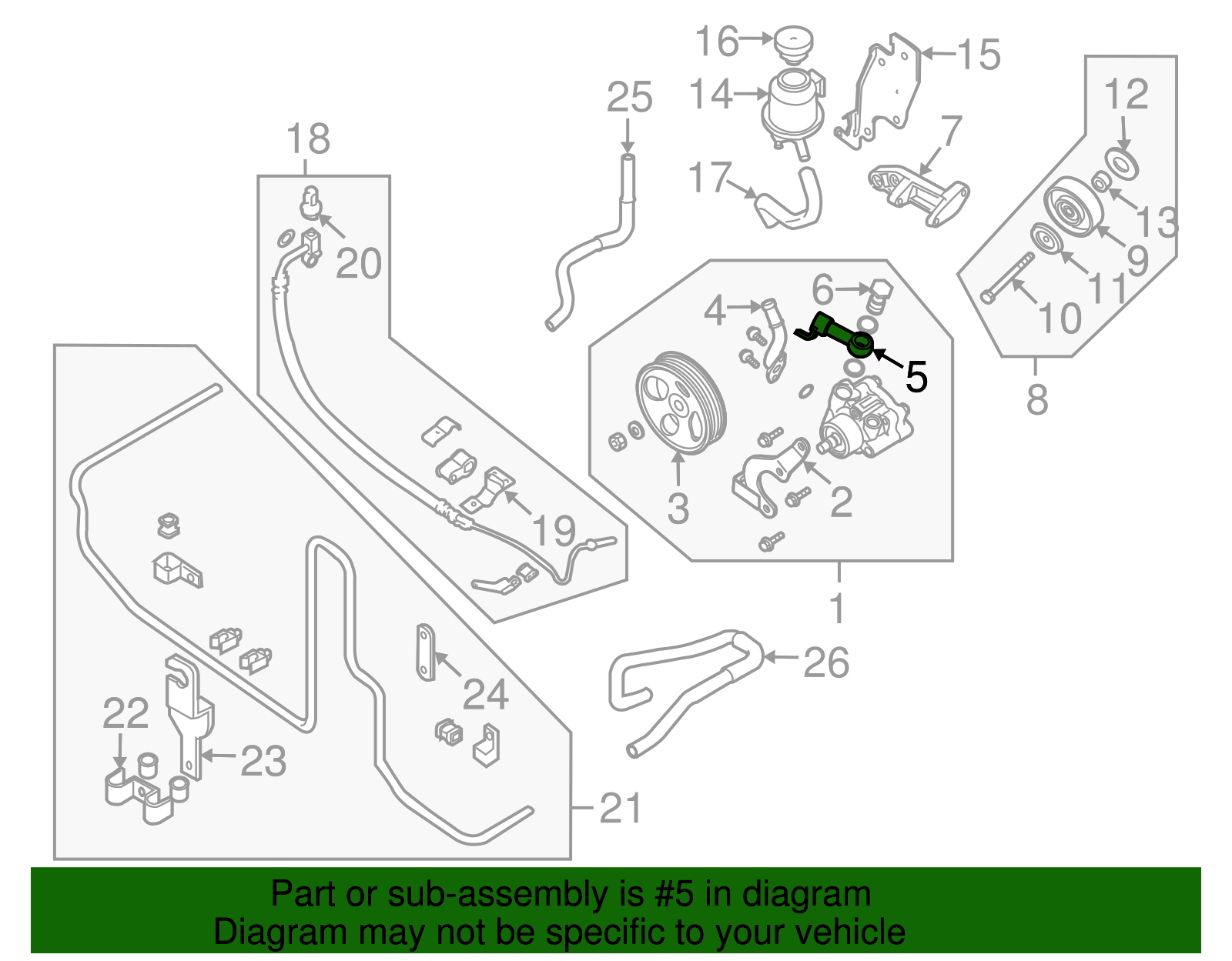 2005-2012 Nissan Pathfinder Joint 49172-EA200 | Nissan Parts OEM