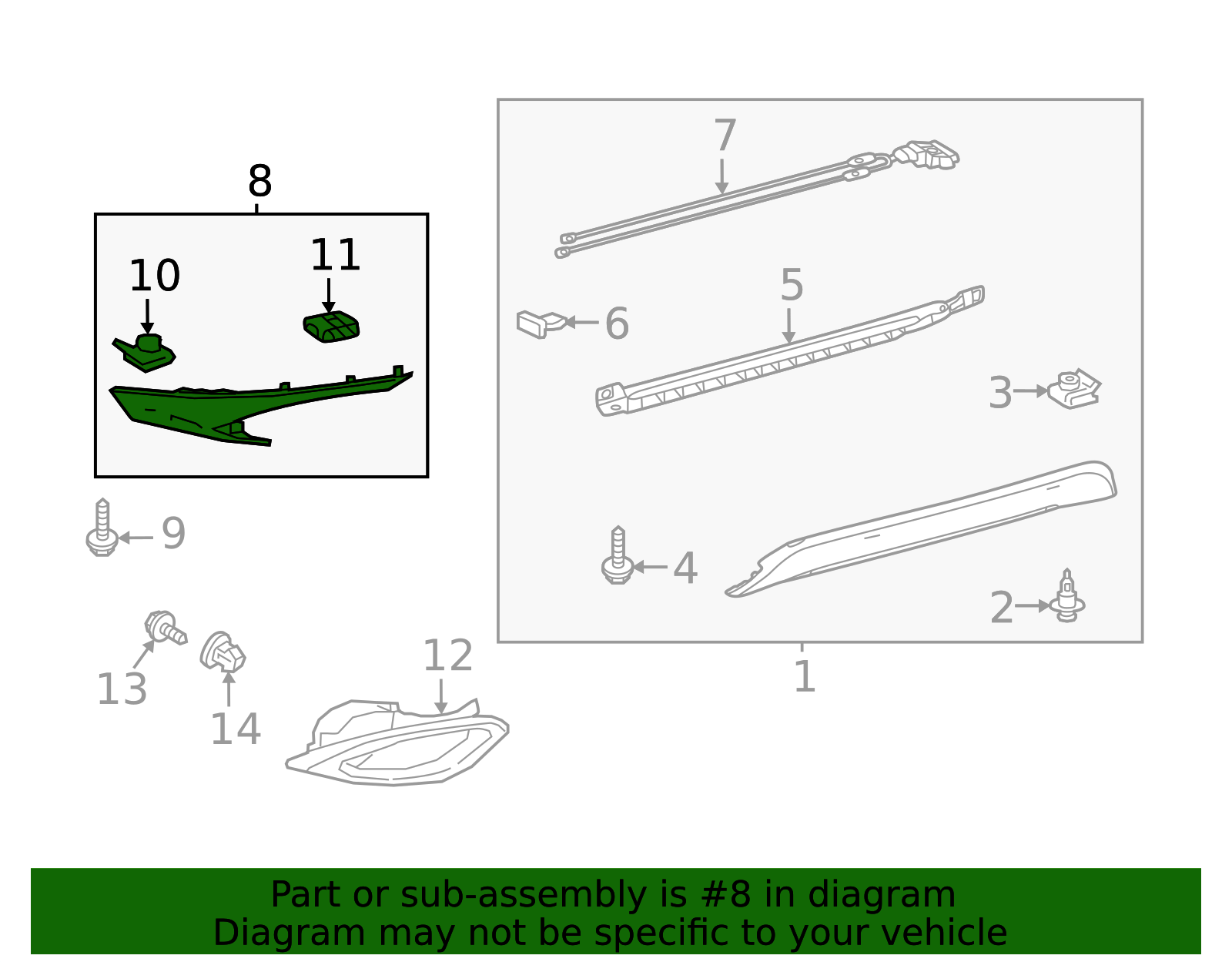 52177-0E020 - 2020-2022 Lexus - Extension Panel | My L Parts