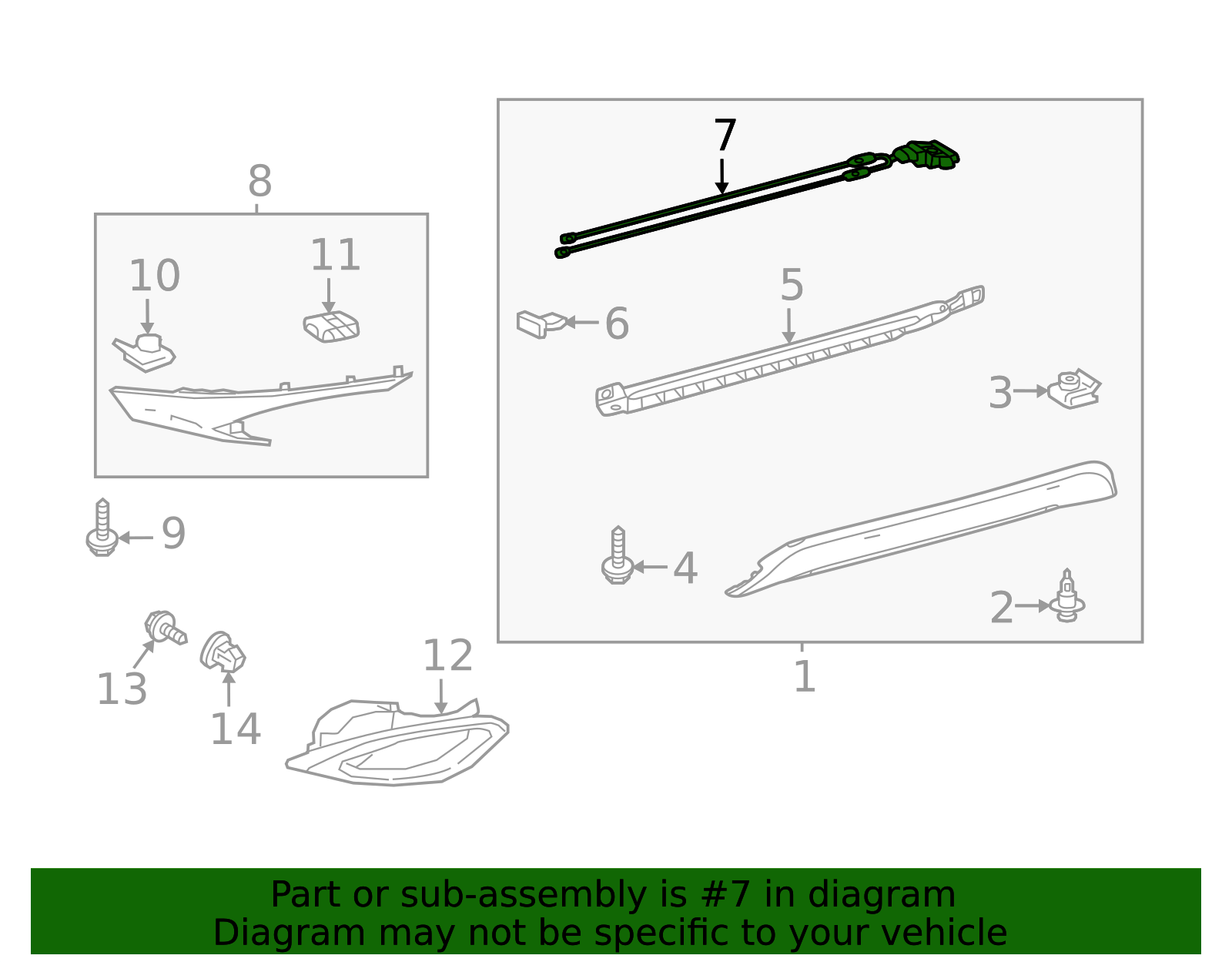891B2-0W141 - High-Quality Liftgate Motion Sensor for 2020-2022 Lexus ...