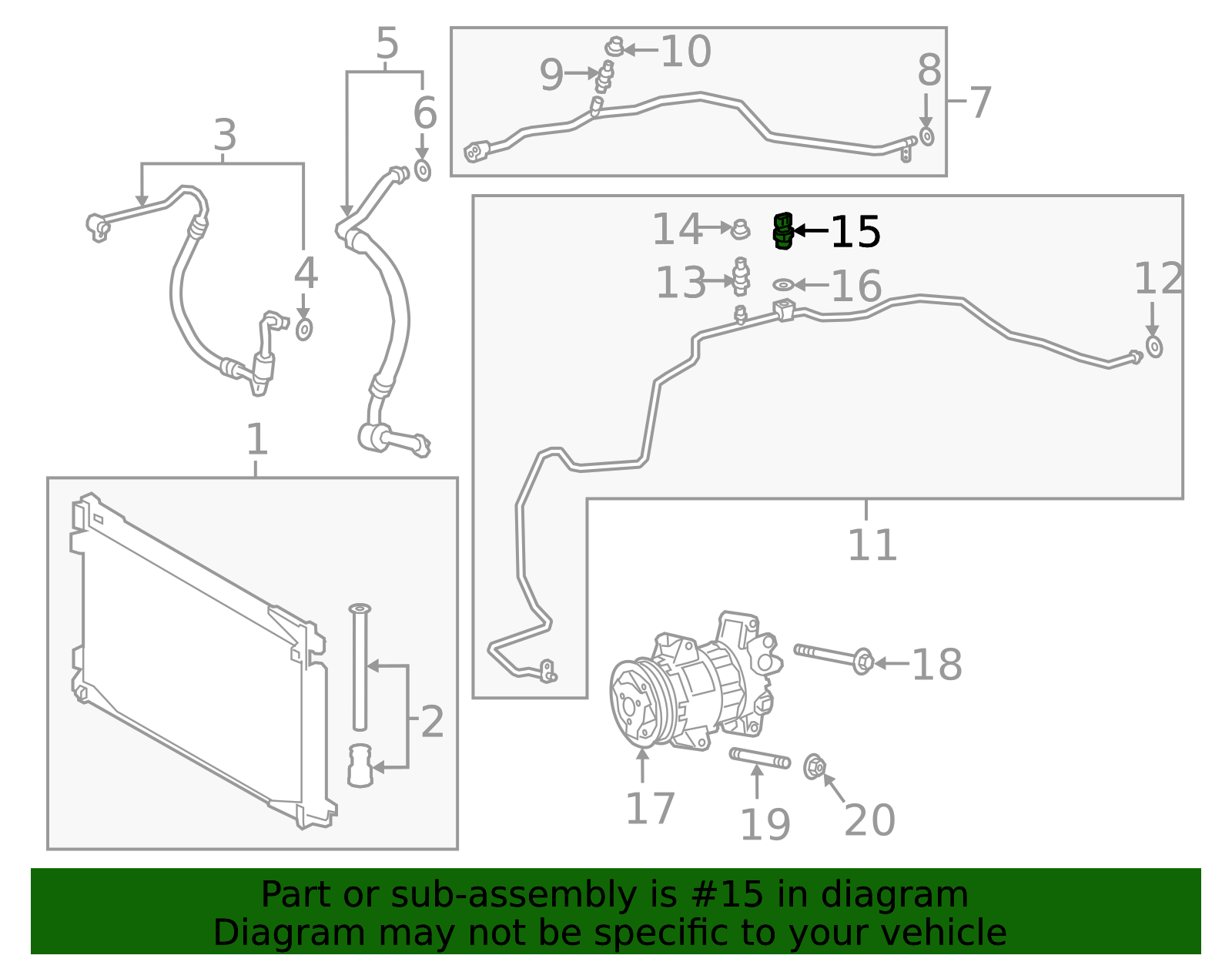 2018-2022 Toyota C-HR Pressure Sensor 88719-F4010 | MotorMotor