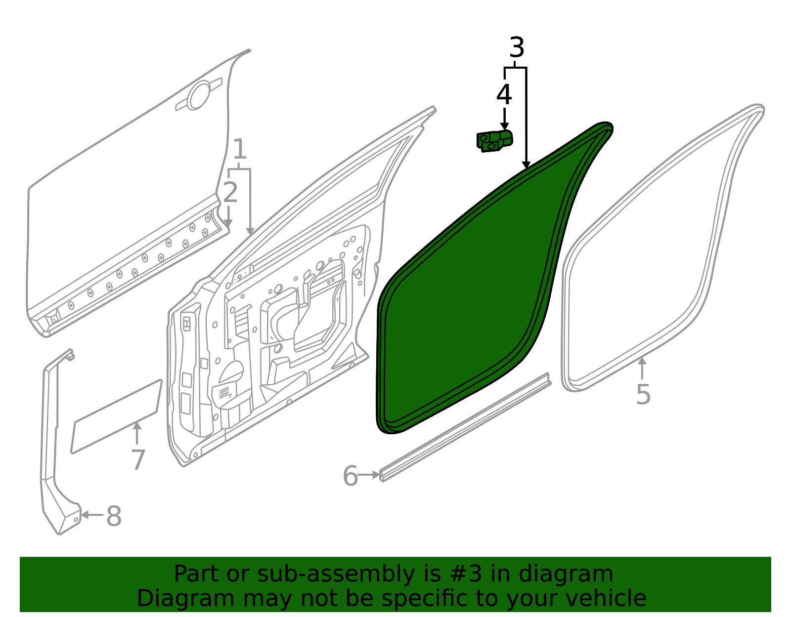 80830-5MP0A - Door Weather-Strip 2023-2025 Nissan ARIYA | Official ...