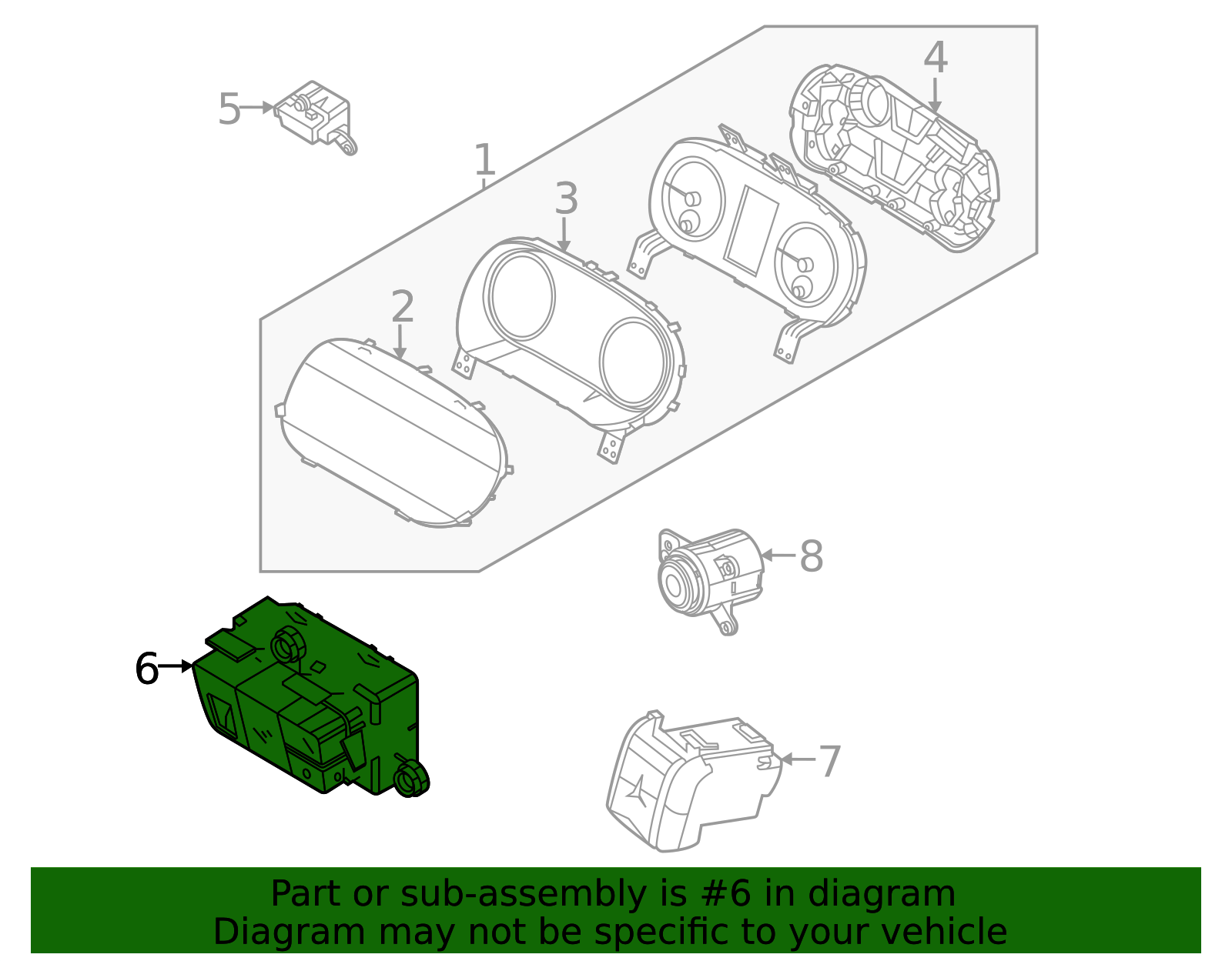 93700-L2030DNN - Instrument Light Rheostat 2021-2024 Kia K5 | Kia.Parts ...