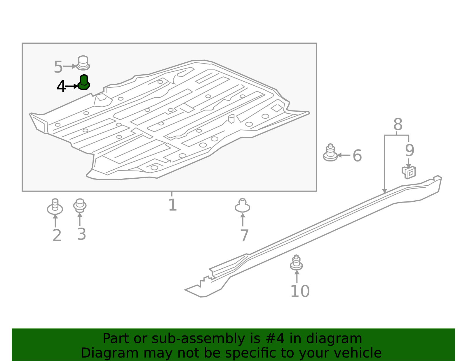 Under Cover Clip 91505-T5A-003 | Honda Factory Parts