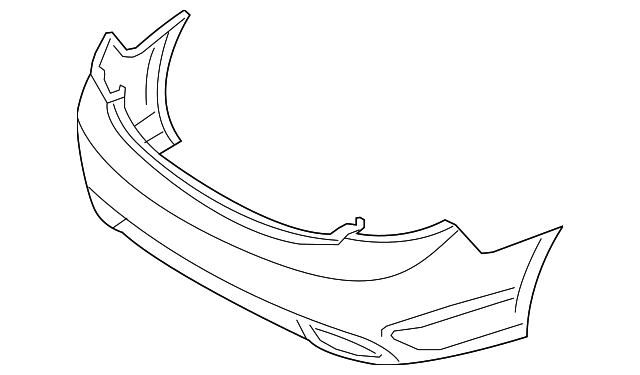 2012-2014 Hyundai Azera Bumper Cover 86610-3V010 | QuirkParts