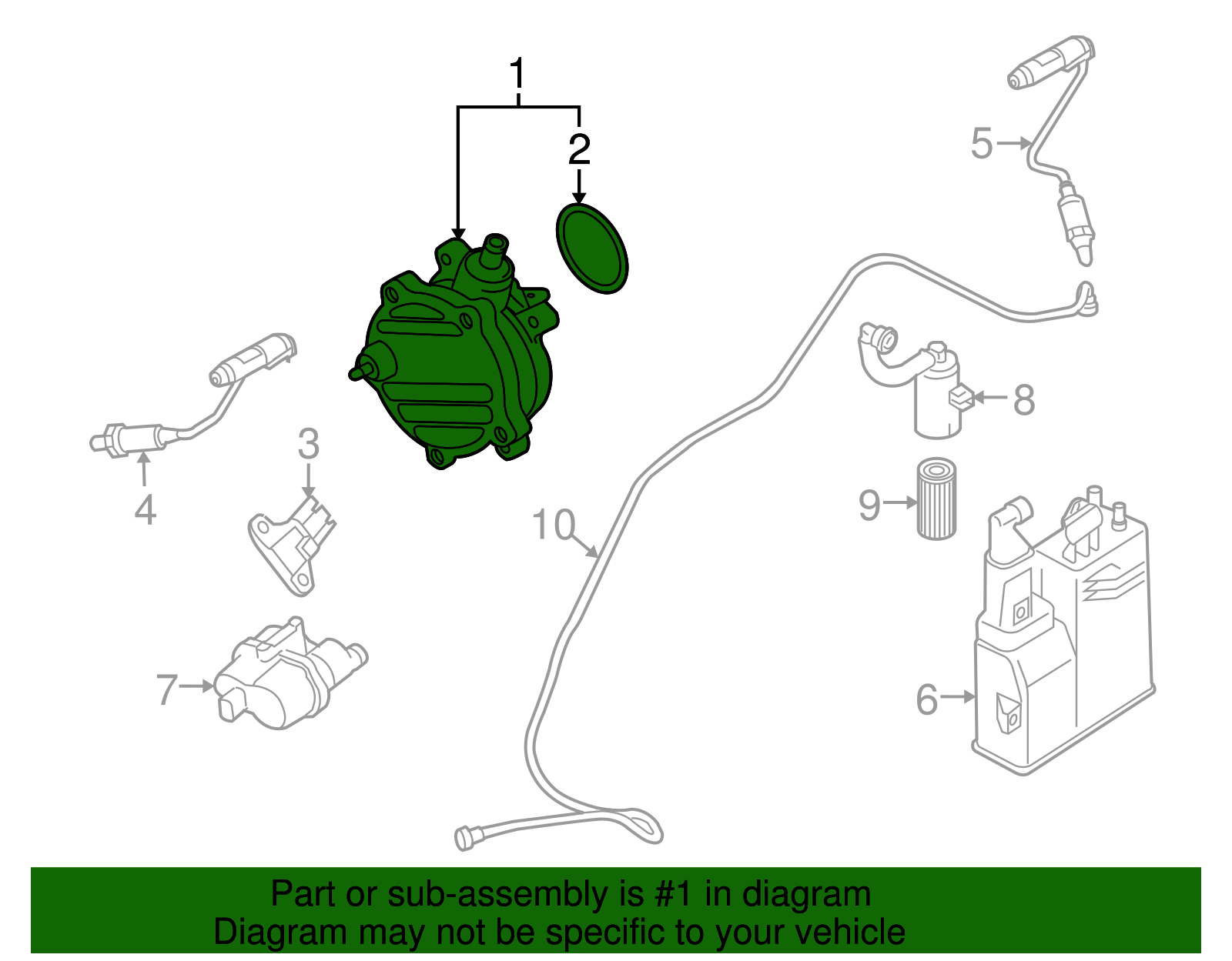 11667635658 - 2010-2015 BMW 760Li A.I.R Pump (11-66-7-635-658) | BMW of ...