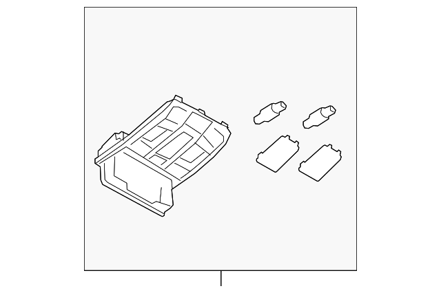 2016-2020 Toyota Map Lamp Assembly 81260-WB002 | Toyota Parts Center