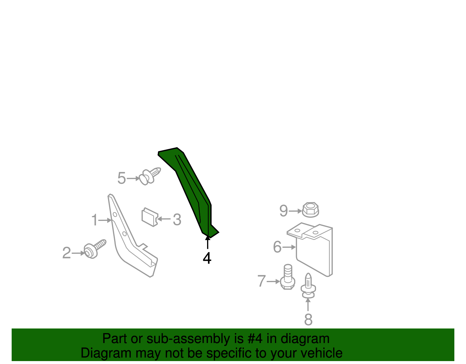 788191VK0A - Nissan Closure Panel 2008-2015 Nissan | Performance Auto Parts