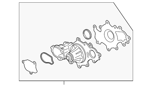 2017-2022 Ford Water Pump JL3Z-8501-B | OEM Parts Online