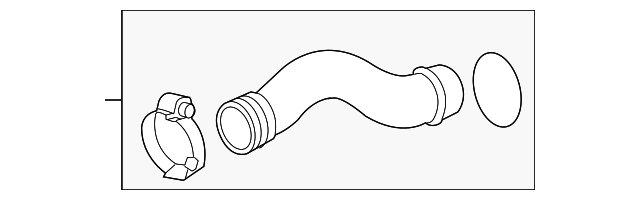 2011-2017 Volkswagen CC Pressure Pipe 3C0-145-832-R | vwpartscenter