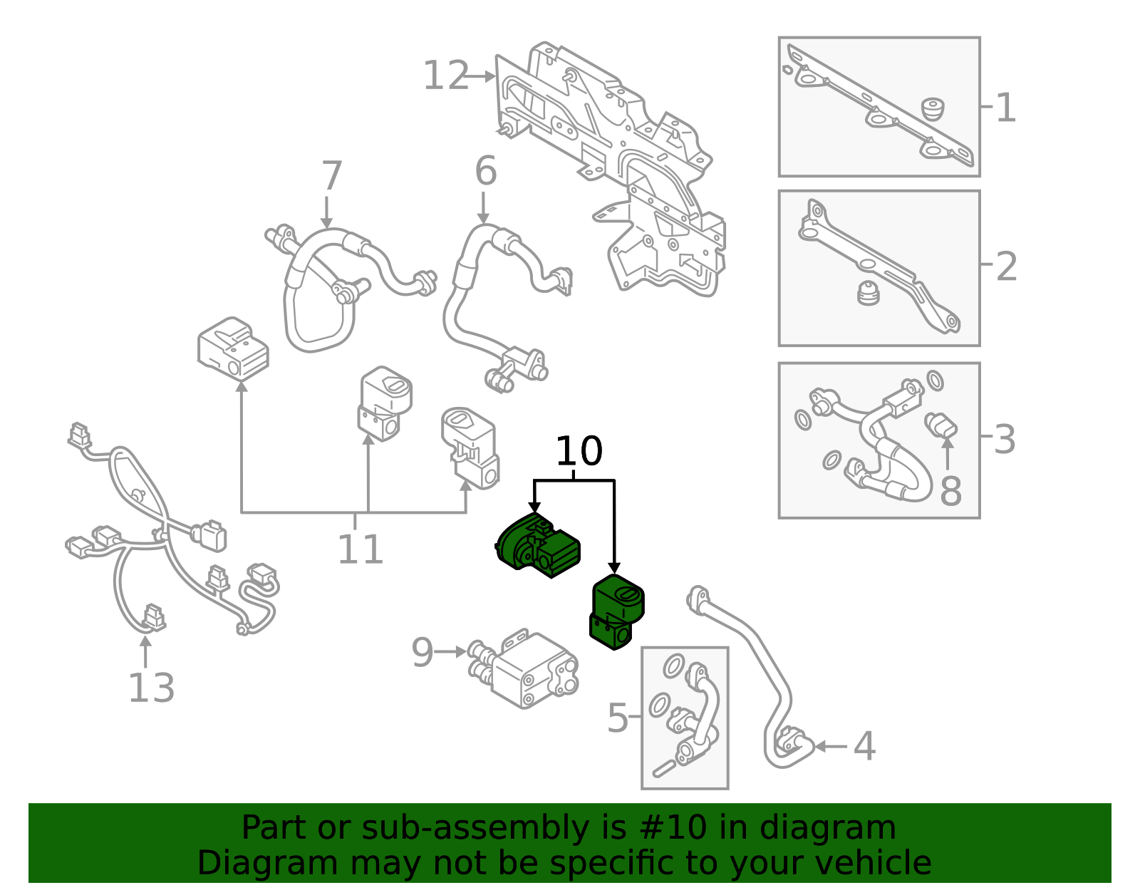 2015-2019 Volkswagen e-Golf Shut-Off Valve 4M0-816-703-C | OEM Parts Online