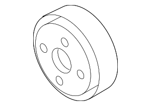 21051-7S010 - Fan Pulley 2004-2015 Nissan | Nissan Parts & Accessories ...