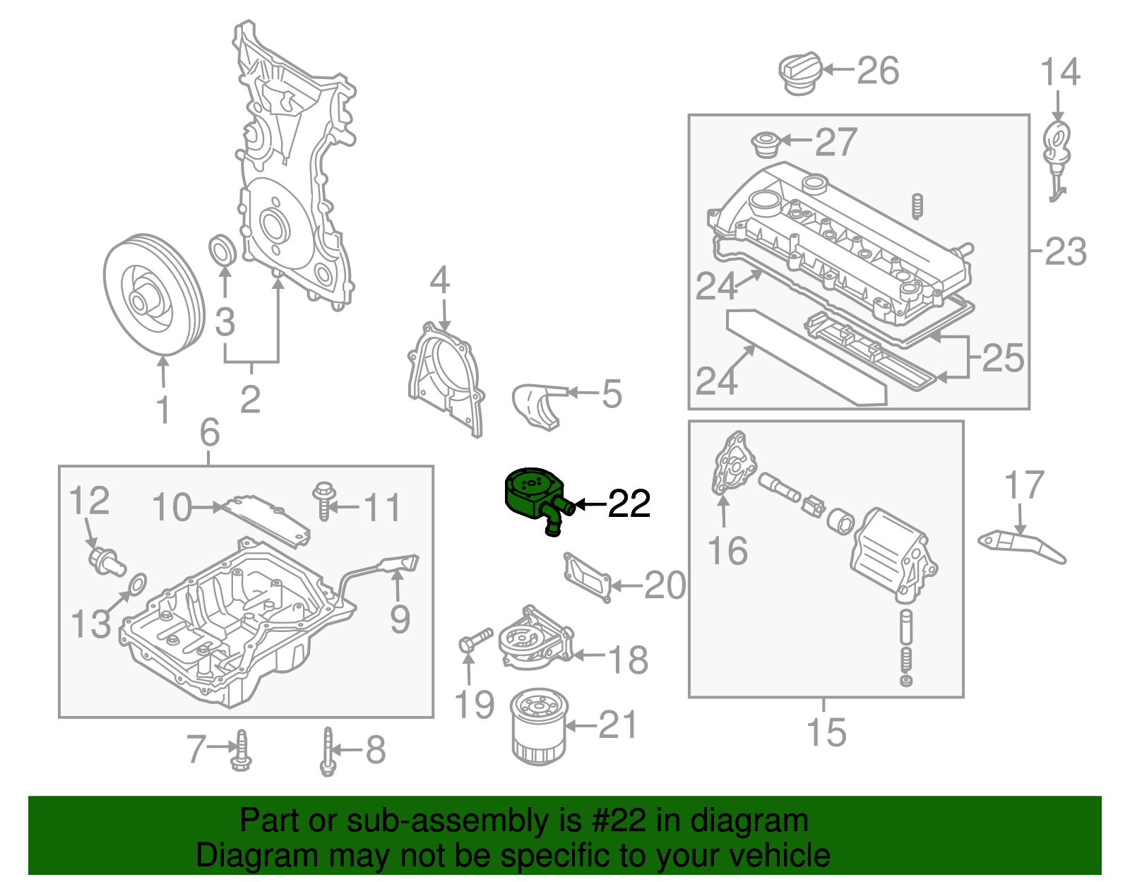 2005-2010 Mazda Oil Cooler LF02-14-700 | RealMazdaParts.com