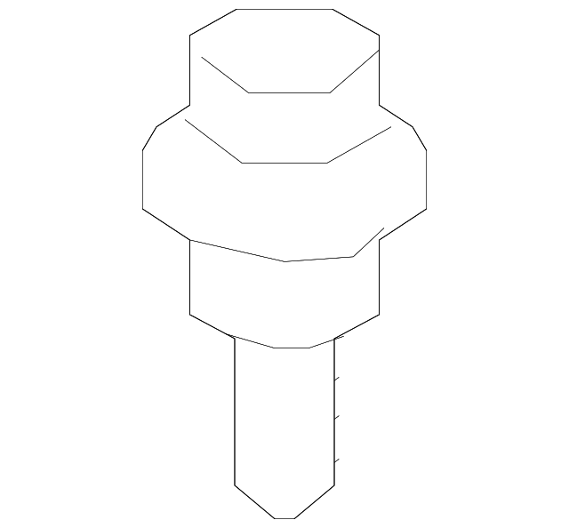 90109-A0061 - Headlamp Assembly Lower Bolt For 2016-2025 Lexus | Lexus ...