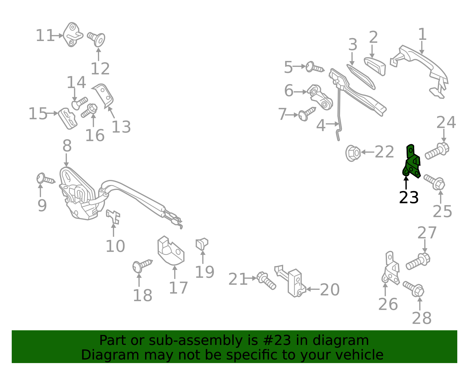 2016-2025 Mazda MX-5 Miata | Upper Hinge | N243-58-210 | Mazda Online Parts