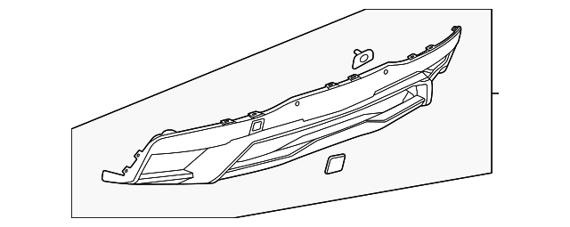 85724684 - Lower Fascia 2020-2025 Chevrolet Corvette | Chevrolet Parts ...