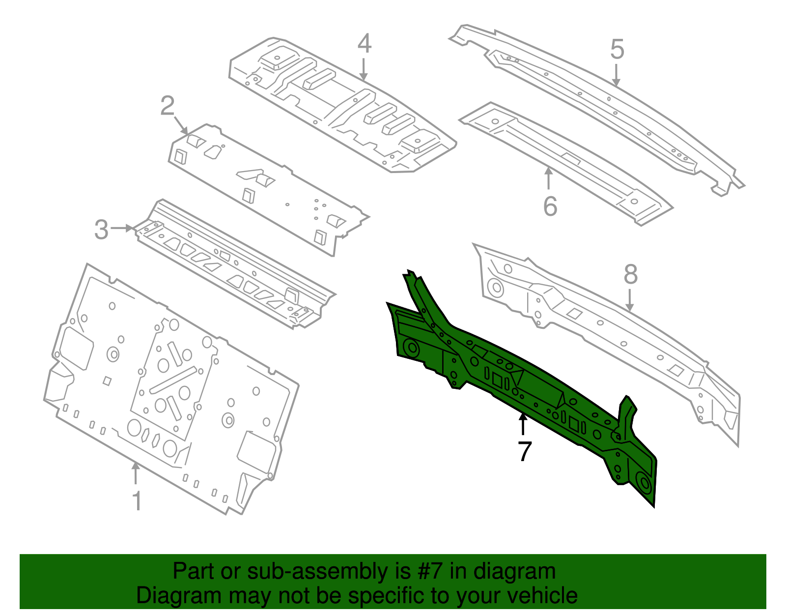 41-00-7-413-094 - Rear Body Panel - 2016-2022 BMW | BMW Parts Exchange
